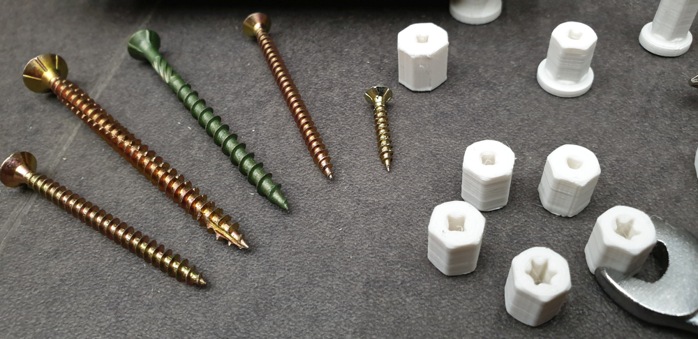 Spacer / Stand-off / Foot / Leg - for self-tapping screws - FreeCAD ...