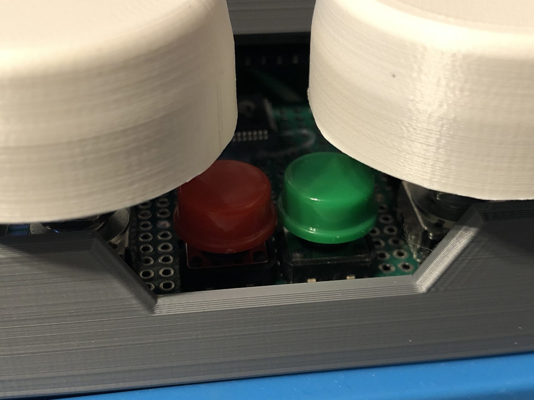 Housing for a custom build evaluation board with LCD display and ...