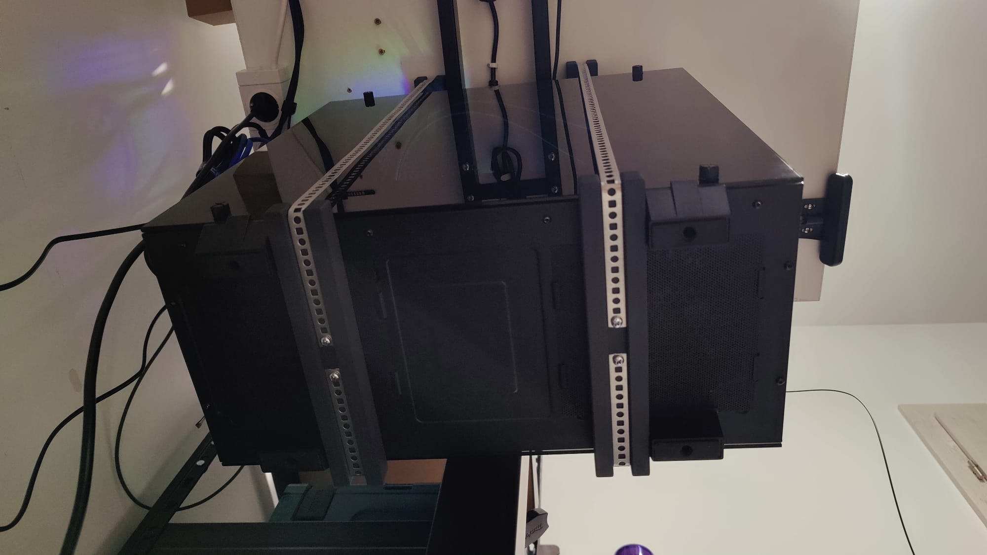 Under desk PC mount - standing desk by Mihai L | Download free STL ...