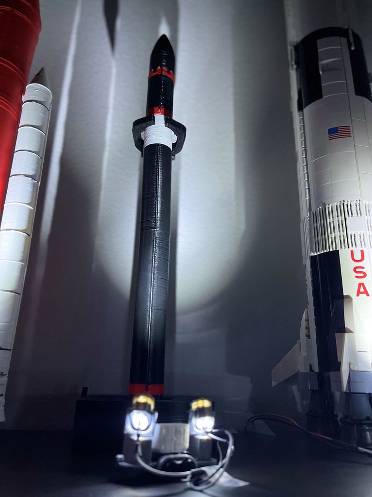 Rocket Lab Electron 1/40th Scale Launch Platform and Strongback Remix ...