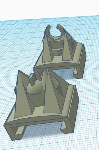 iron sight for nerf gun by cat lover | Download free STL model ...