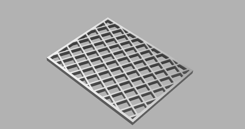 Rectangle Rectangle Coaster by Skitz67 | Download free STL model ...