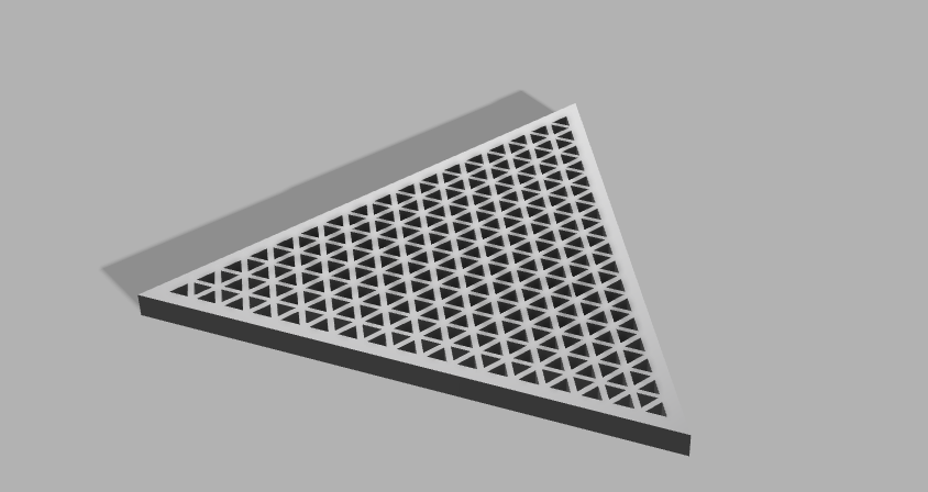 Triangle Triangle Coaster by Skitz67 | Download free STL model ...