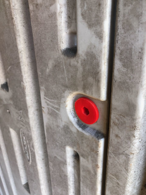 Suncast Glidetop Shed Screw and Clip by Trudant | Download free STL ...