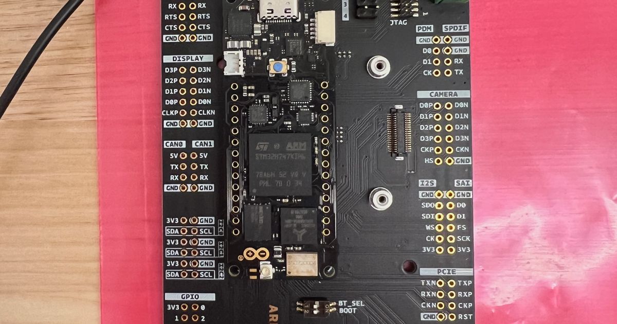 End Feet for Arduino Pro Portenta Breakout Board by Trudant | Download ...