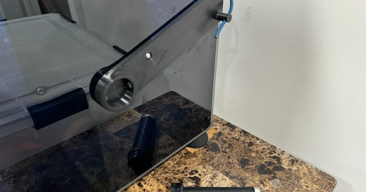 Creality K1 / K1C Side Mount Spool Adapter with Moving Bowden Peg by ...