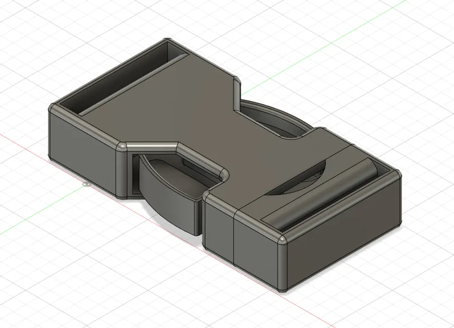 Duffle Bag Buckle (Rucksackverschluss) by MAKERTEAM® | Download free ...