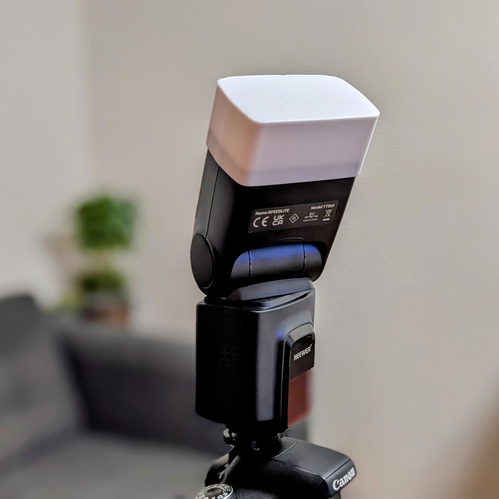 NEEWER TT560 Speedlite Flash Diffuser by M-Factory | Download free STL ...