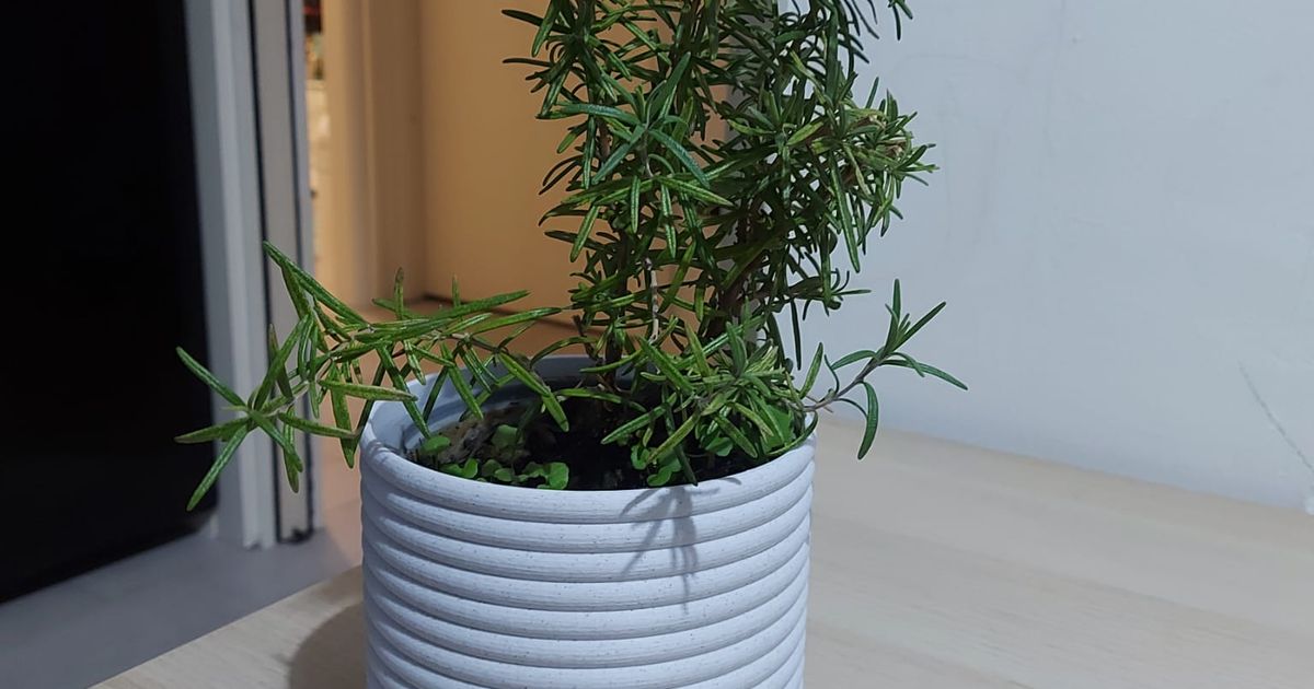 Simple Vase Planter by KAPPA3D | Download free STL model | Printables.com