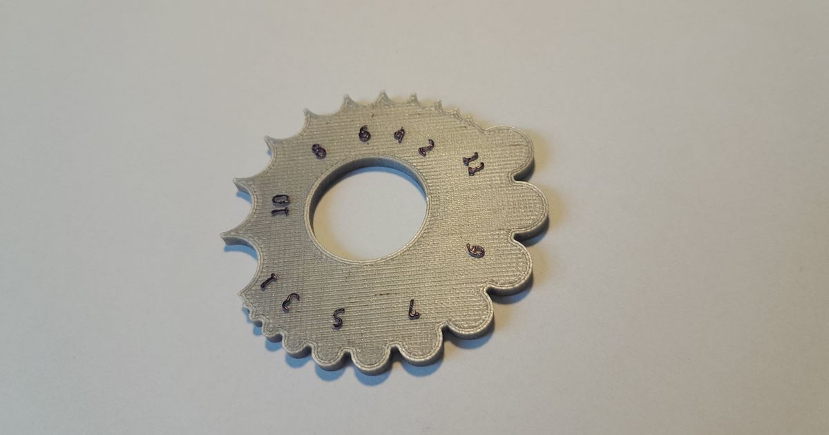 Radius Gauge by Rounie64 | Download free STL model | Printables.com