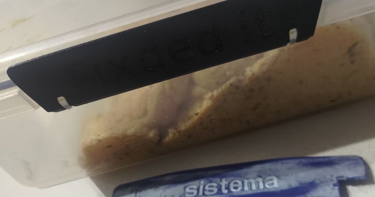 Sistema clip for old container by Bridget | Download free STL model ...