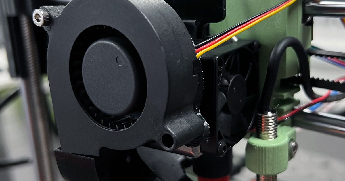 E3D Revo Roto Part Cooling Fan by E3D | Download free STL model ...