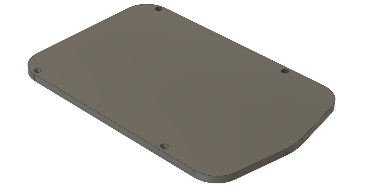 Megan solid baseplate by Voyage Systems | Download free STL model ...