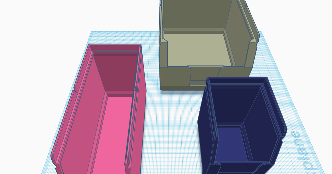 Storage Container. Different sizes. (V1) by FoxLabs | Download free STL ...