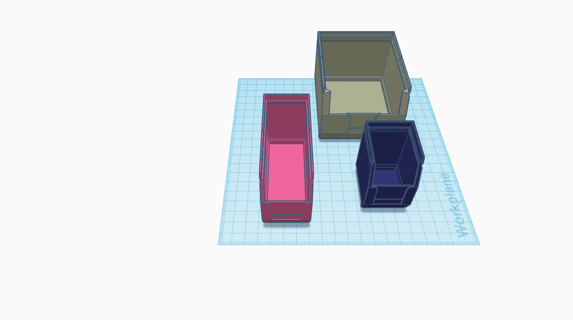 Storage Container. Different sizes. (V1) by FoxLabs | Download free STL ...