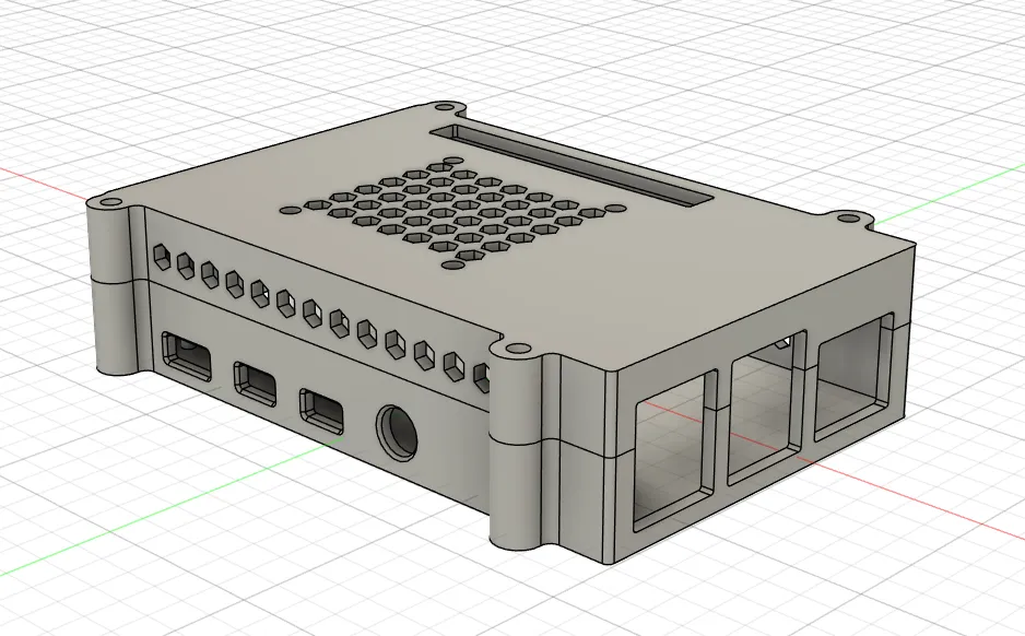 raspbery pi 4b case by Gold3nv | Download free STL model | Printables.com