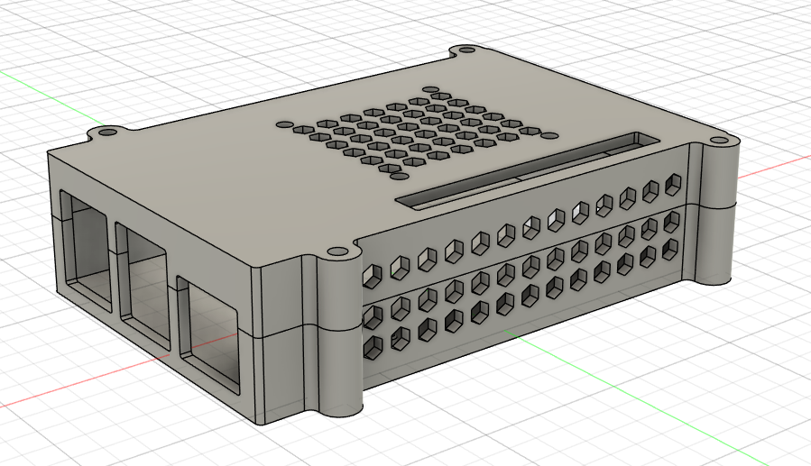 raspbery pi 4b case by Gold3nv | Download free STL model | Printables.com