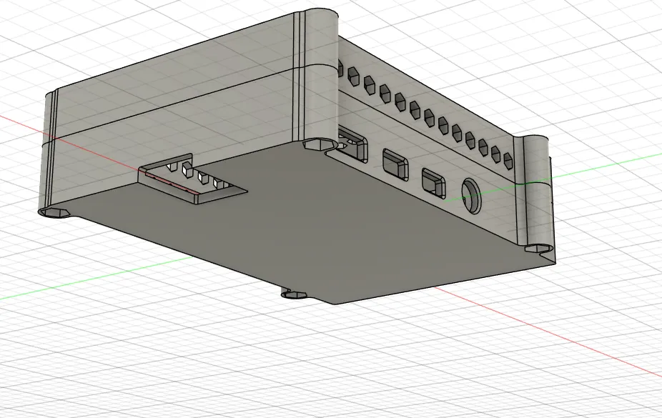 raspbery pi 4b case by Gold3nv | Download free STL model | Printables.com