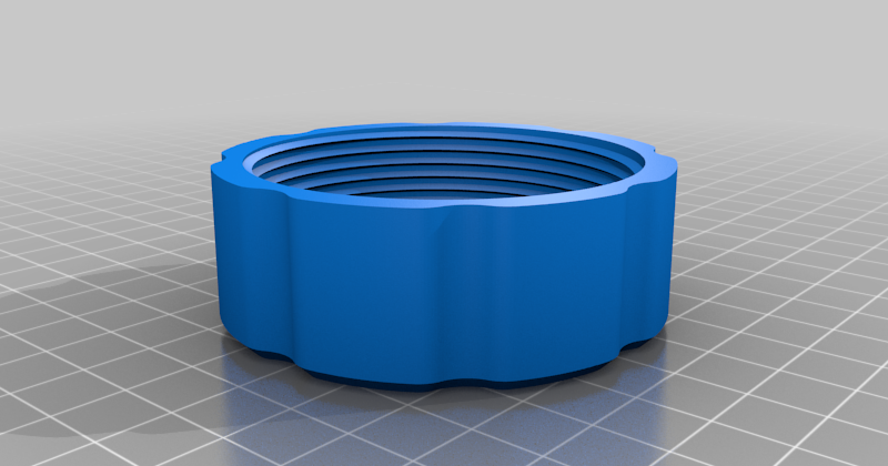 Bestway Filter Blind cap by EndreC | Download free STL model ...