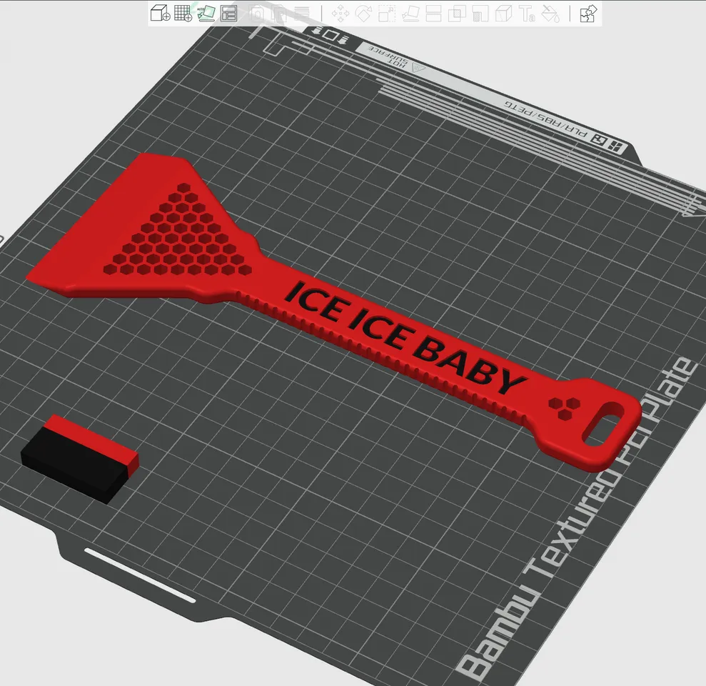 Ice Ice Baby Scraper VIPS Only! by TD1 3D | Download free STL model ...