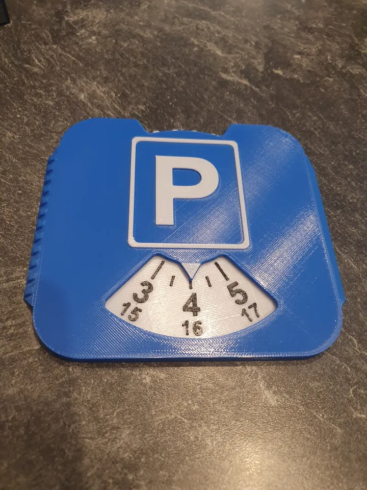 Parking disc with ice scraper by Brotpeter | Download free STL model ...