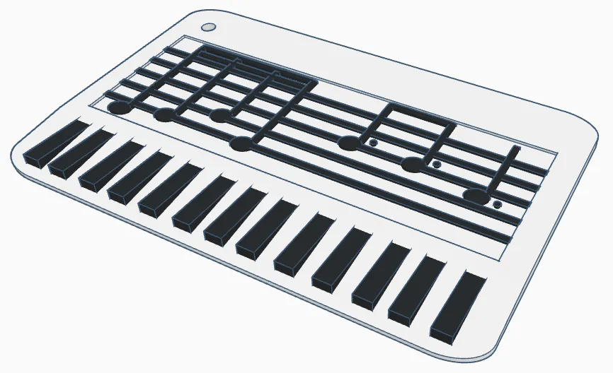 Keychain Ice Scraper by Cyaira | Download free STL model | Printables.com