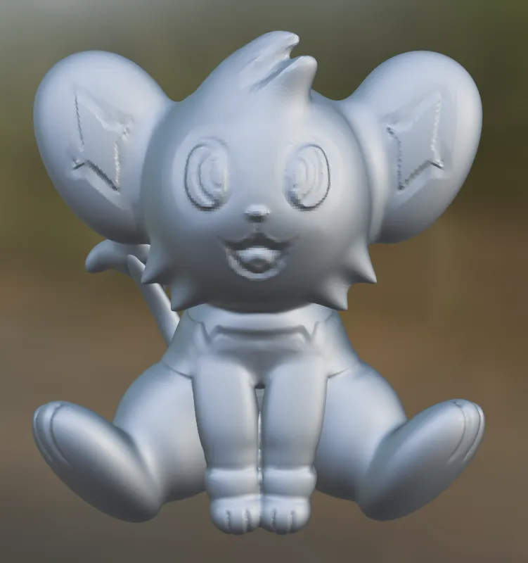 Shinx - Pokemon by Barbilou | Download free STL model | Printables.com