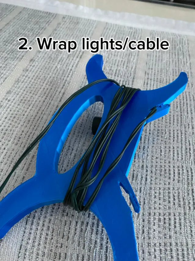 Christmas Lights wrapper by Luke | Download free STL model | Printables.com