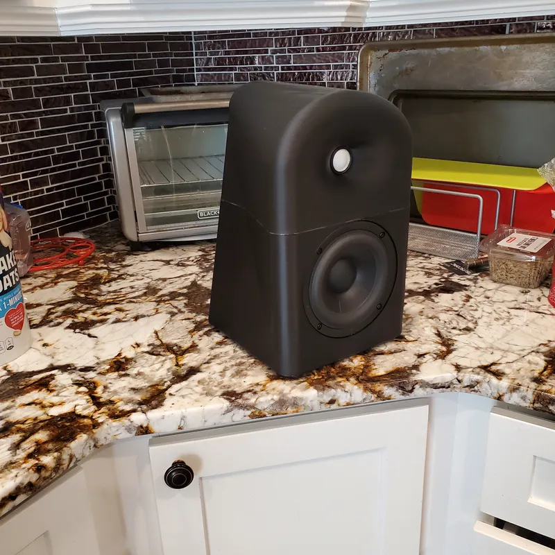 Waveguided Bookshelf Speakers using SB15 woofer and SB26 tweeter by ...