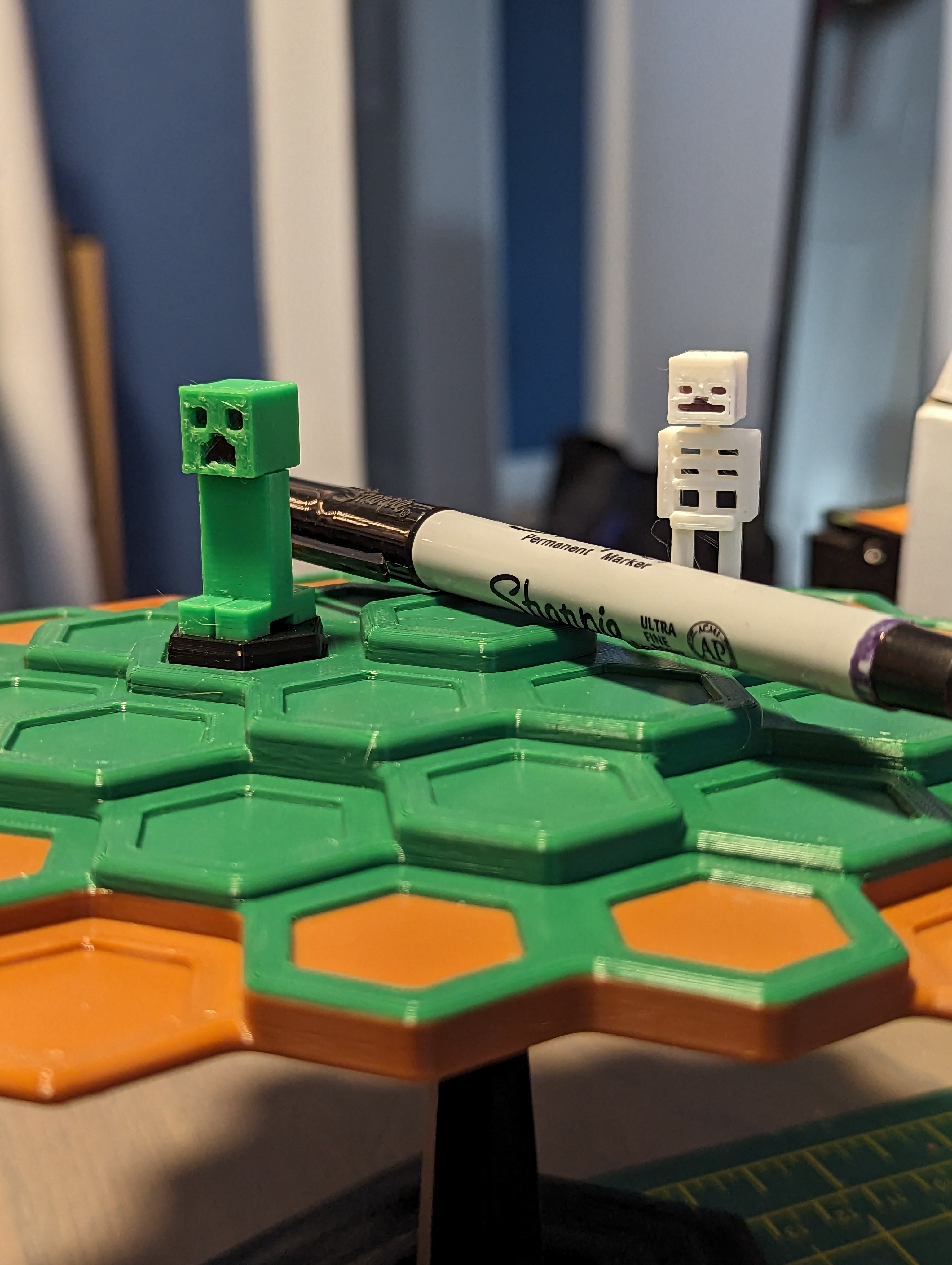 Minecraft Creeper & Skeleton Pieces von slayernine | Kostenloses STL ...