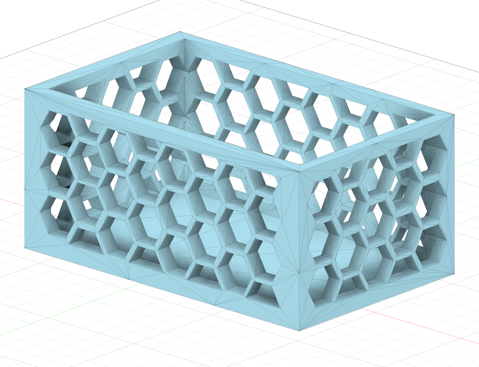 honeycomb box by Ash Rupert | Download free STL model | Printables.com