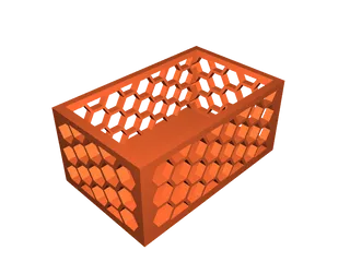 honeycomb box by Ash Rupert | Download free STL model | Printables.com