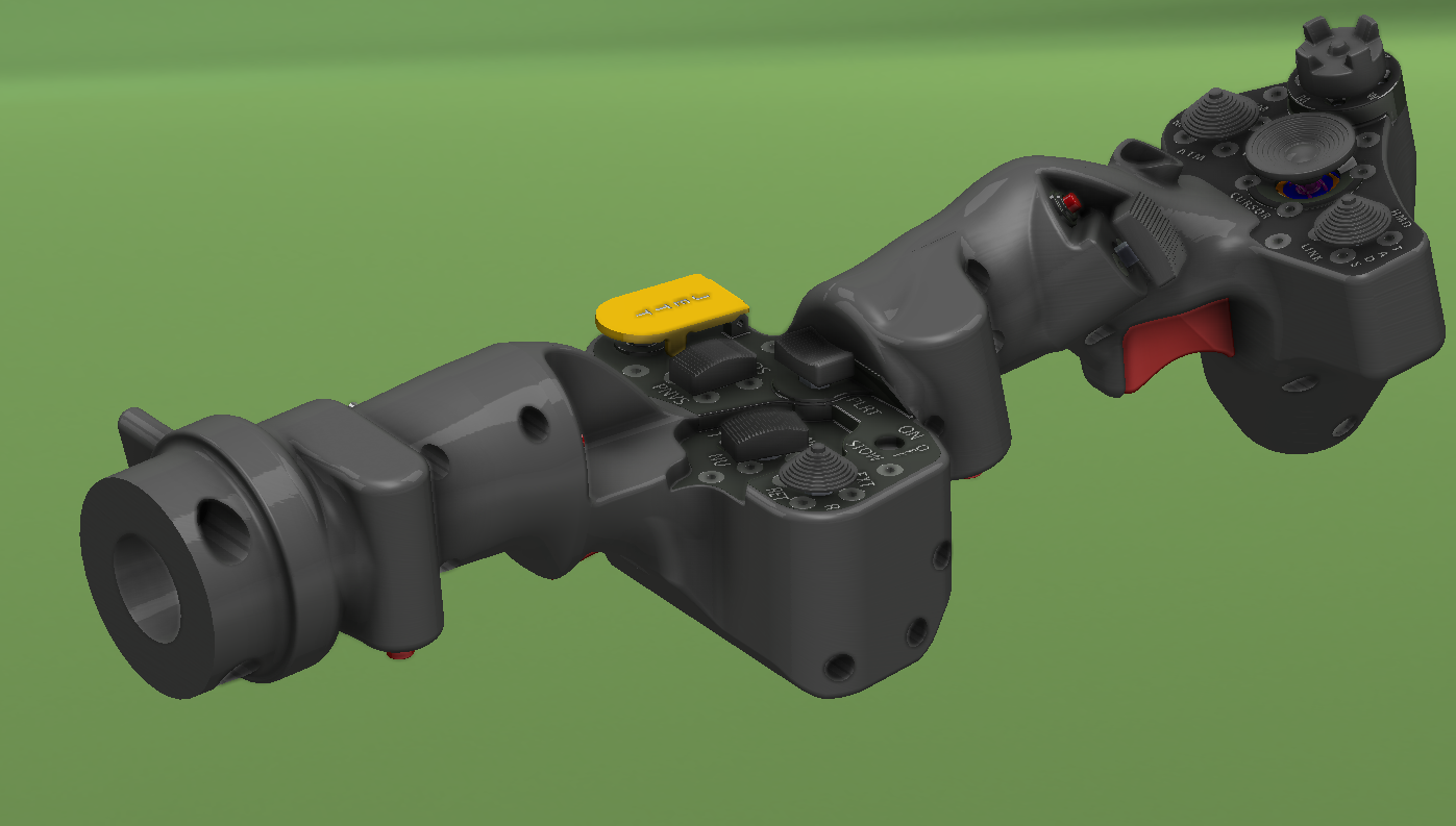 AH-64 Collective grip by Rato | Download free STL model | Printables.com