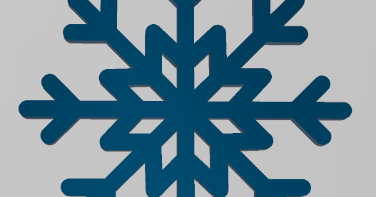 EASY TO PRINT, SNOWFLAKE, CHRISTMAS ORNAMENT 1, ORNAMENTS by ...