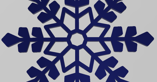 EASY TO PRINT, SNOWFLAKE, CHRISTMAS ORNAMENT 2, ORNAMENTS by Cornerstone 3D | Download free STL ...