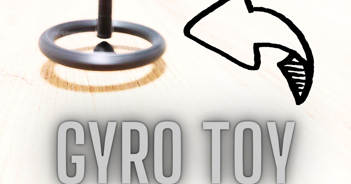 Gyro Toy by Hukan | Download free STL model | Printables.com