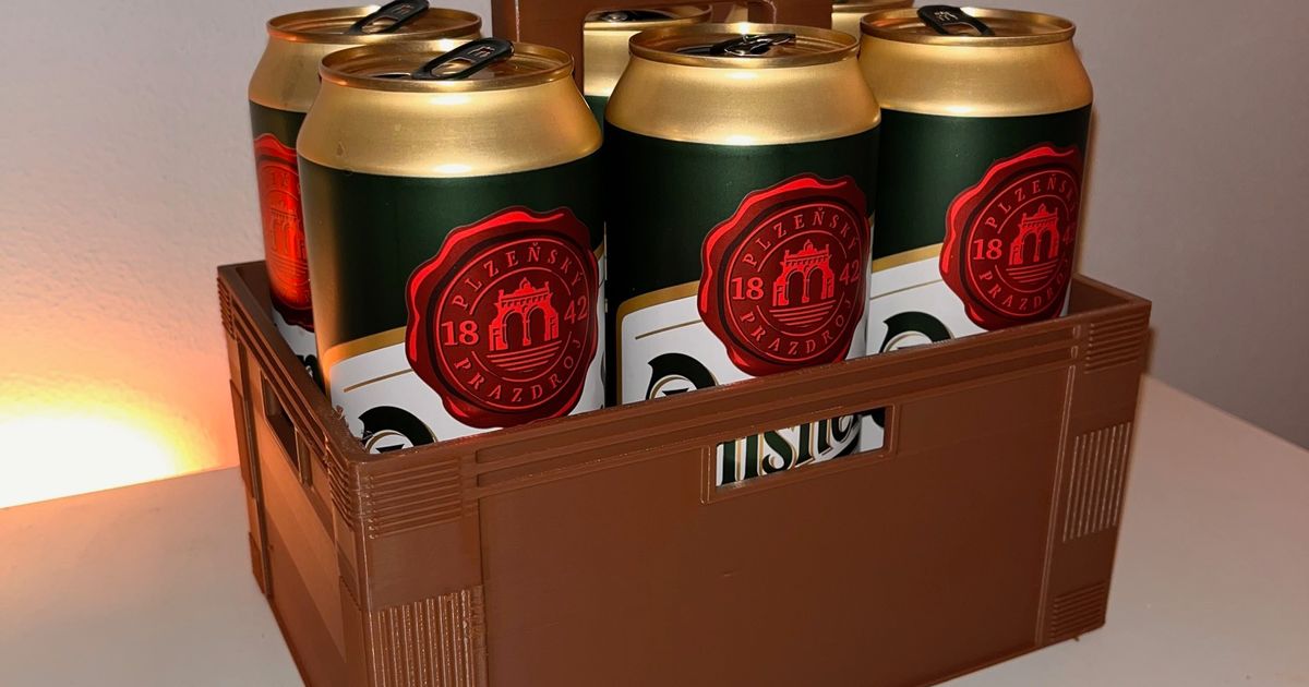 Pilsner box and other 0,5l can.. by Petr Kodik | Download free STL ...
