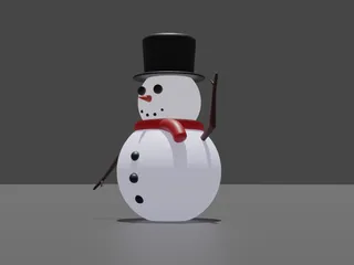 Snowman by JS printing | Download free STL model | Printables.com
