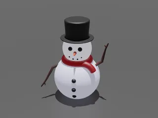 Snowman by JS printing | Download free STL model | Printables.com