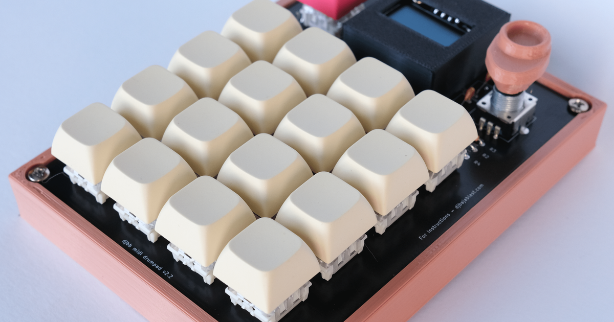 DJBB Midi Loopster - 3D Printed Parts by DJBB | Download free STL model | Printables.com