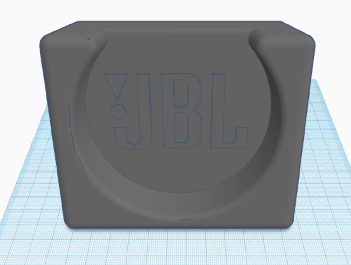 JBL Clip 3 Holder With Logo by Ralph Harrison | Download free STL model ...