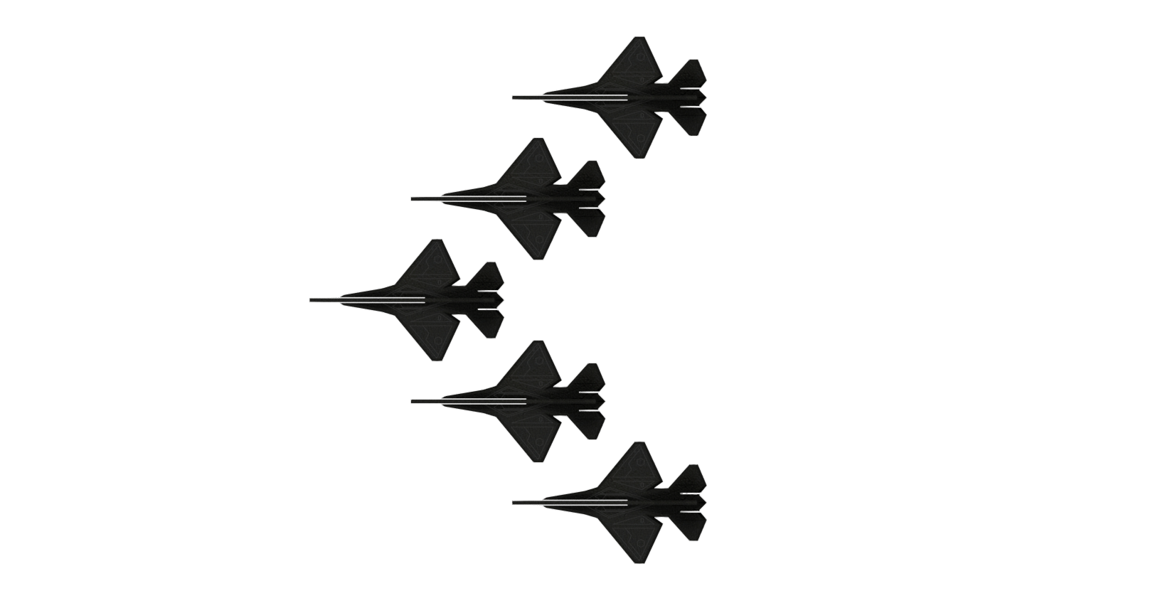 Modern fighter jet by Oppie | Download free STL model | Printables.com