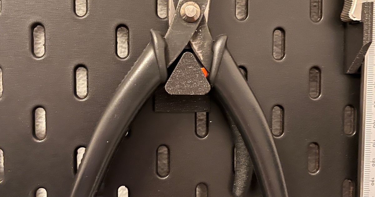 Skadis / Skådis - Plier holder by foxontherun | Download free STL model ...