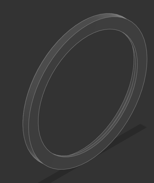 Cleaned Up Rimsaver for 6 inch Onewheel Motor (STEP file Provided) by ...