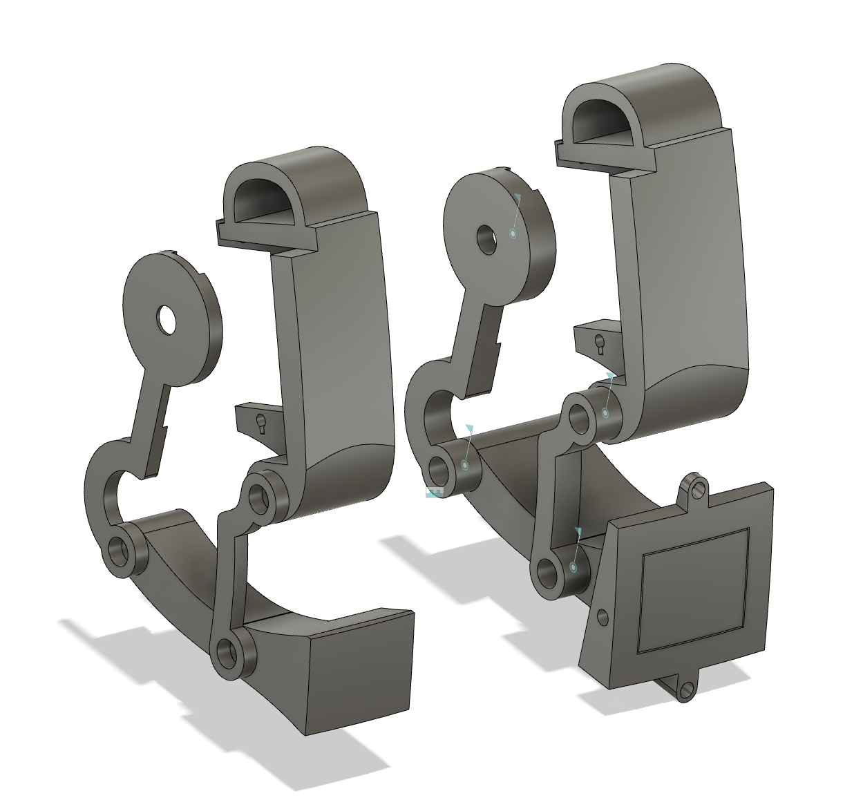 Alternate Panel Hinges by Nobser | Download free STL model | Printables.com