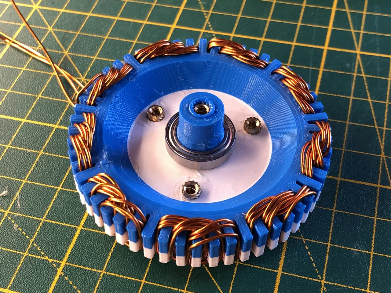 Handmade brushless motor by Maxim Shchetynin | Download free STL model ...