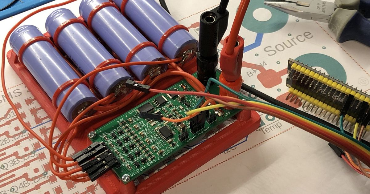 Evaluation board for self-made BMS by Maxim Shchetynin | Download free ...