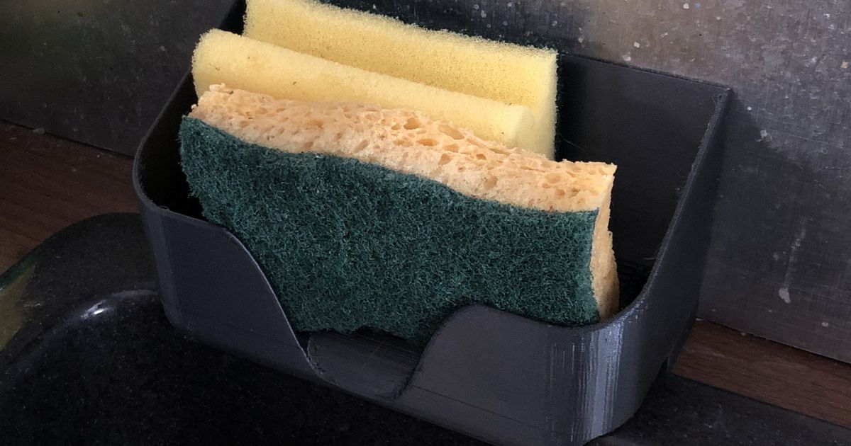 Sponge box for the kitchen by Maxim Shchetynin | Download free STL ...