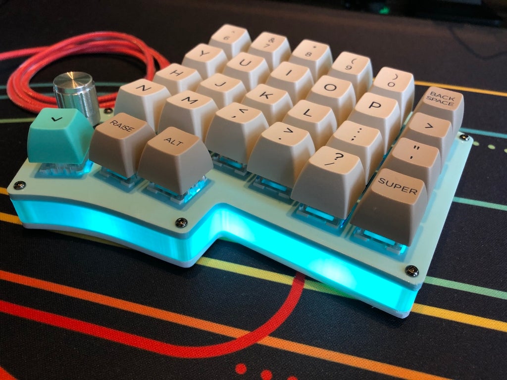 Iris Keyboard Sandwich Case por skrat19 | Descargar modelo STL gratuito ...