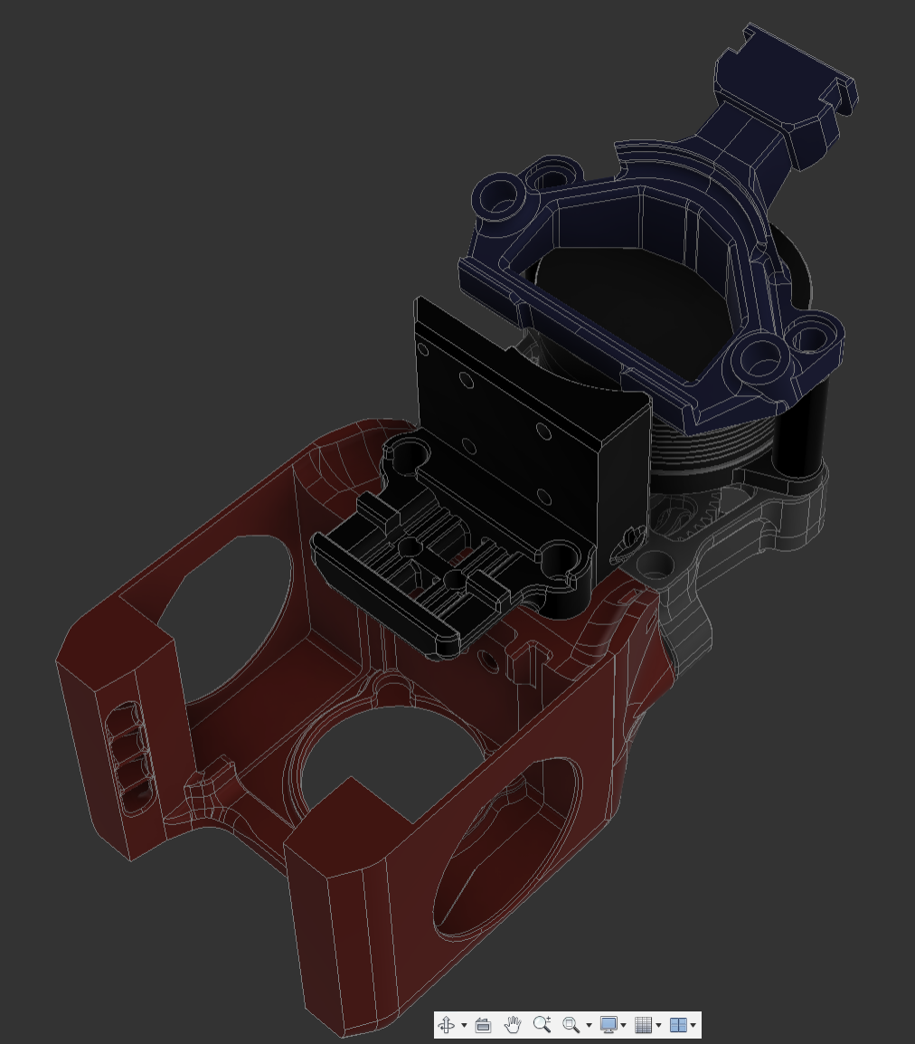 V0 / V0.1 Mini After Sherpa Strain Relief (Umbilical) by driftrotor ...
